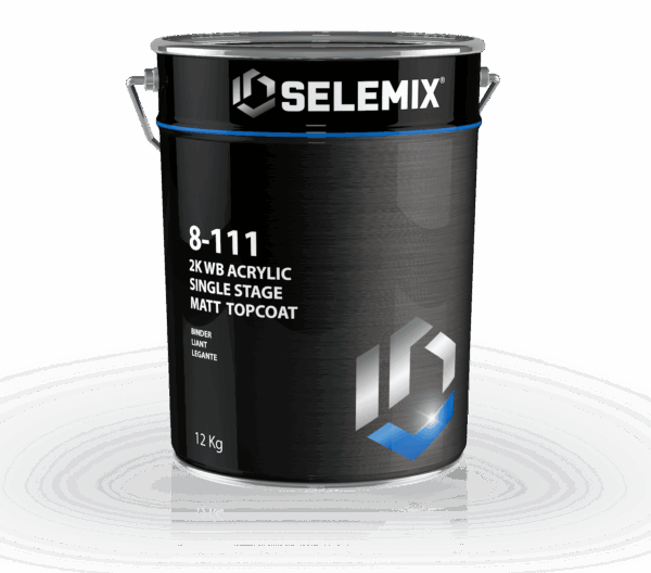 Selemix WB Single Stage Topcoat Mat - Scandinavia Paint Solution