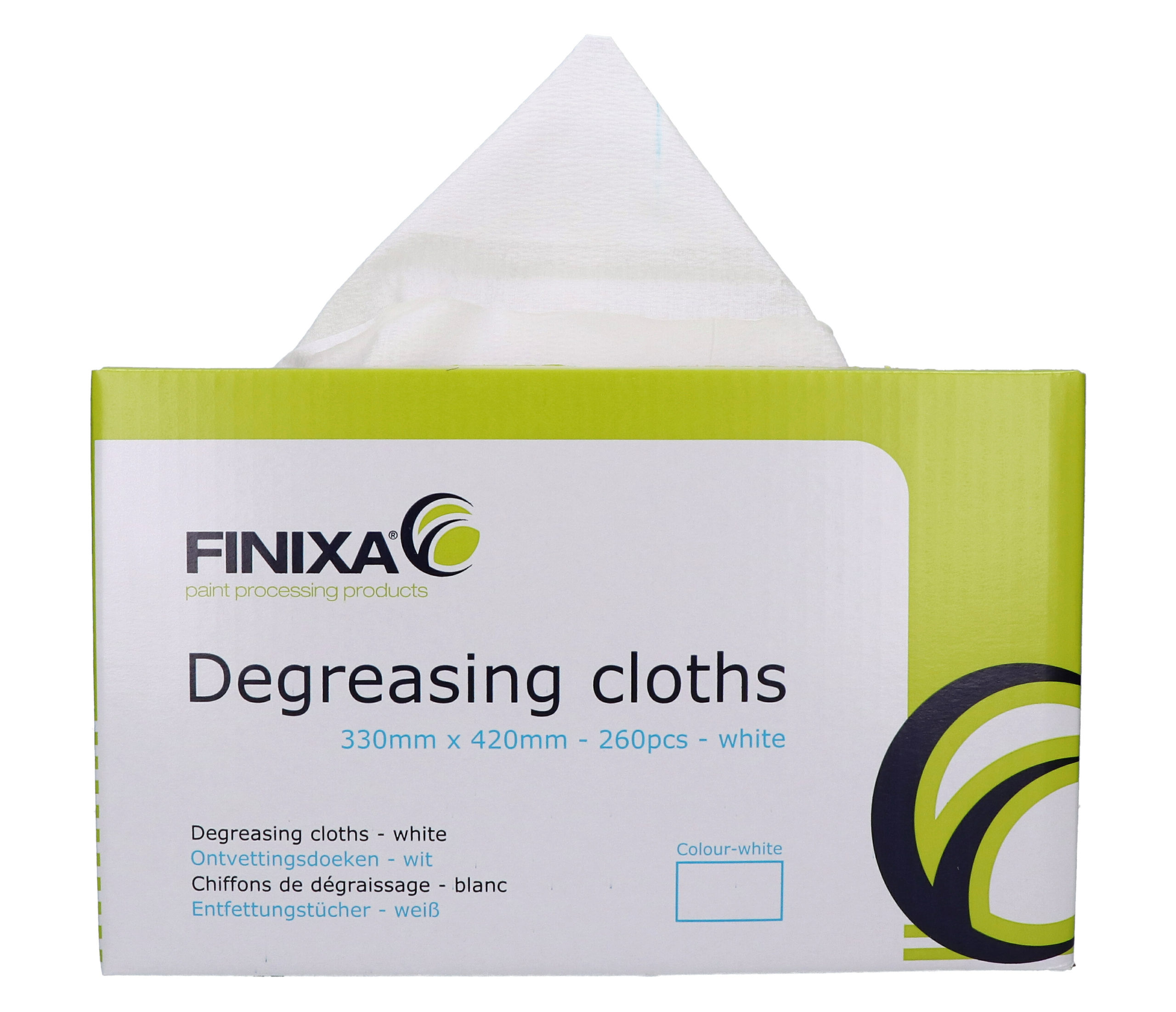 Finixa Affedtningsklude Hvid (260 stk.) - Scandinavia Paint Solution